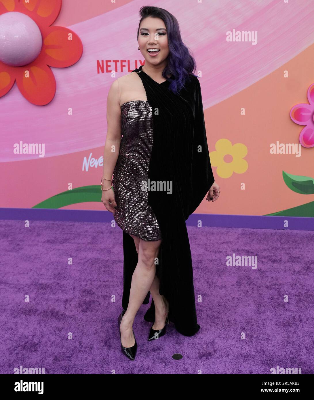 Tricia Fukuhara arrives at Netflix's NEVER HAVE I EVER Season 4 ...