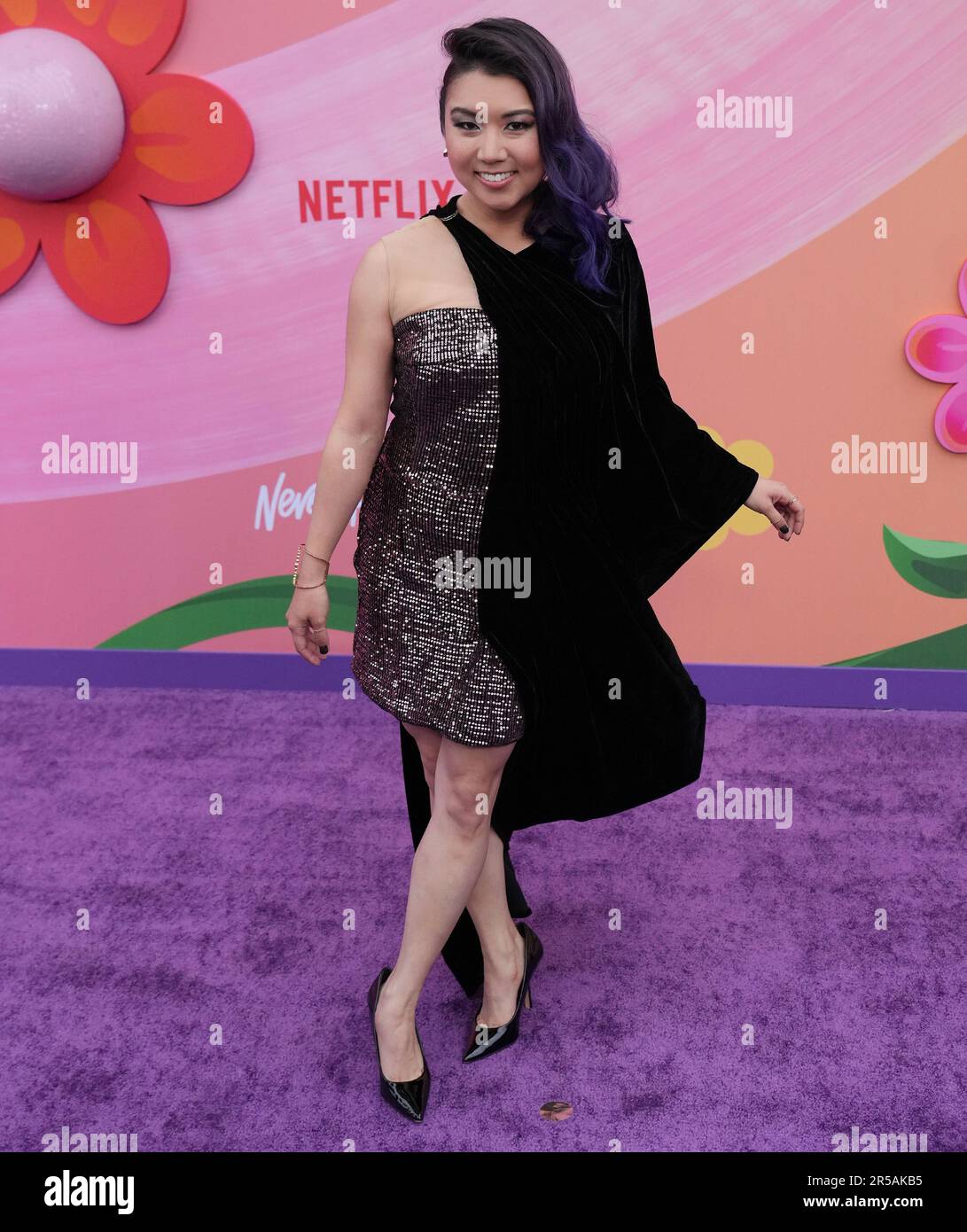 Tricia Fukuhara arrives at Netflix's NEVER HAVE I EVER Season 4 ...