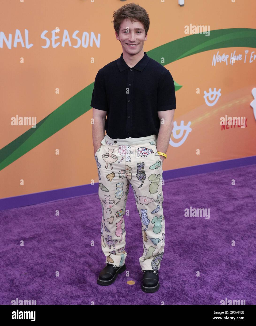 Los Angeles, USA. 01st June, 2023. Cooper Roth arrives at Netflix's ...