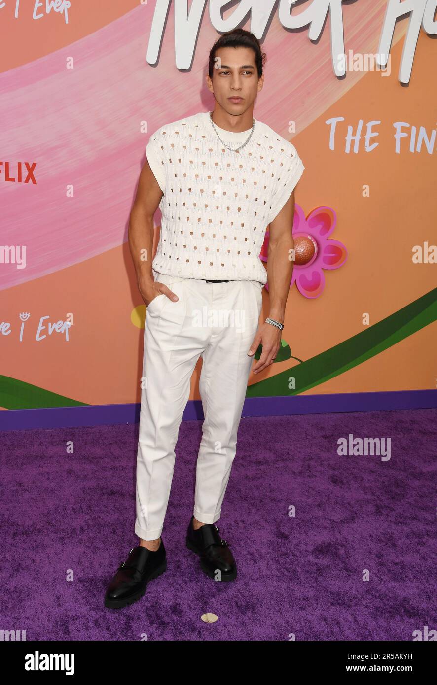 LOS ANGELES, CA - JUNE 01: Benjamin Norris attends Netflix's "Never ...