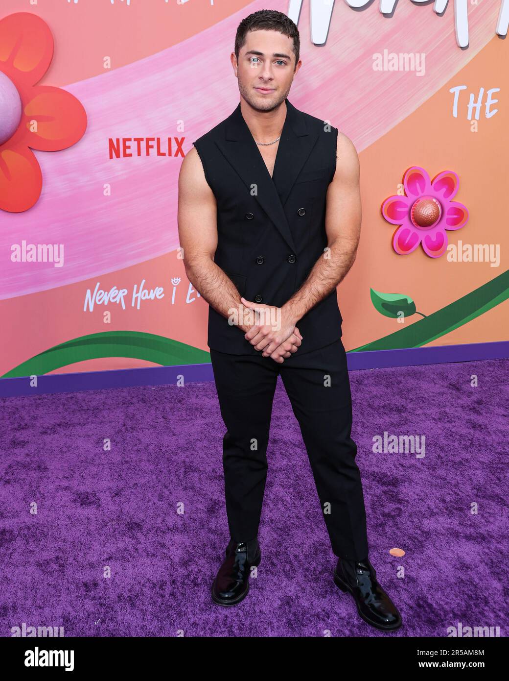 WESTWOOD, LOS ANGELES, CALIFORNIA, USA - JUNE 01: American actor Jaren ...