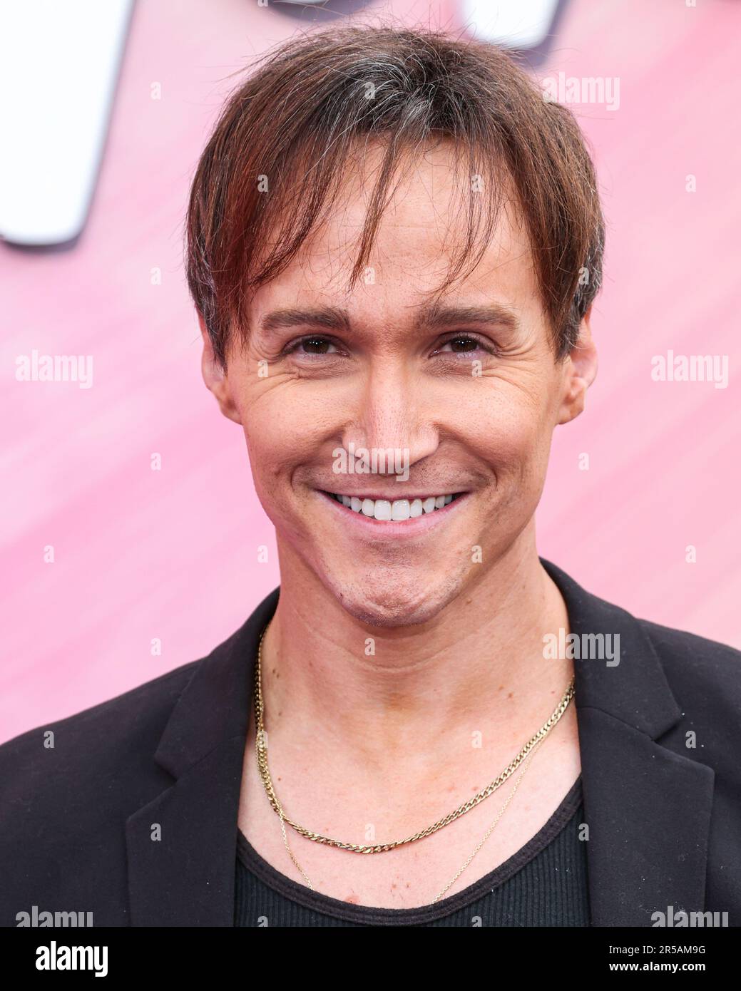 WESTWOOD, LOS ANGELES, CALIFORNIA, USA - JUNE 01: Luke Lowrey arrives ...