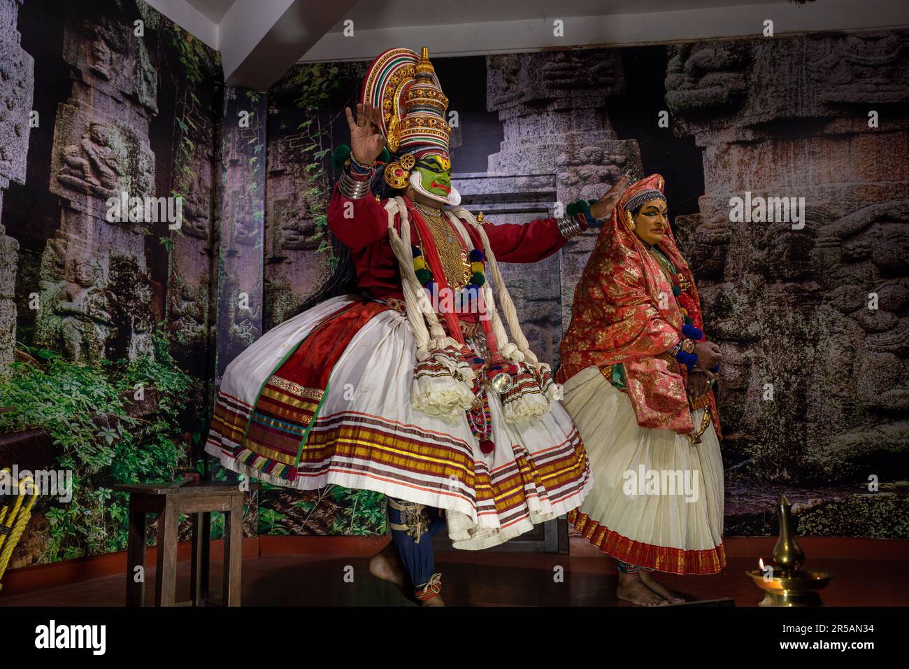 Kathakali s a major form of classical Indian dance from Kerala, India ...