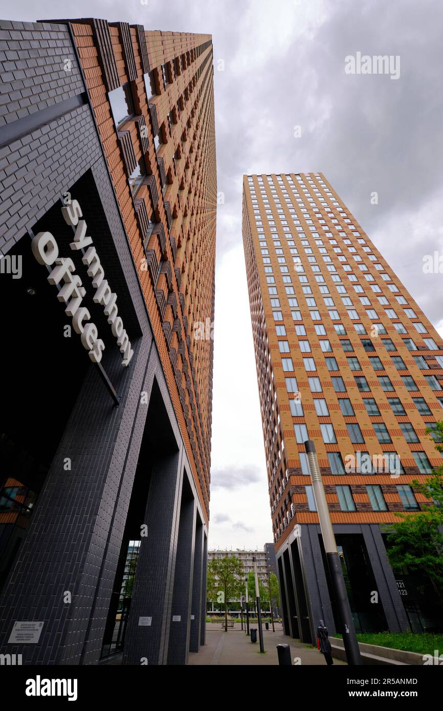 Amsterdam, Netherlands - May 25, 2022: Symphony building in business ...
