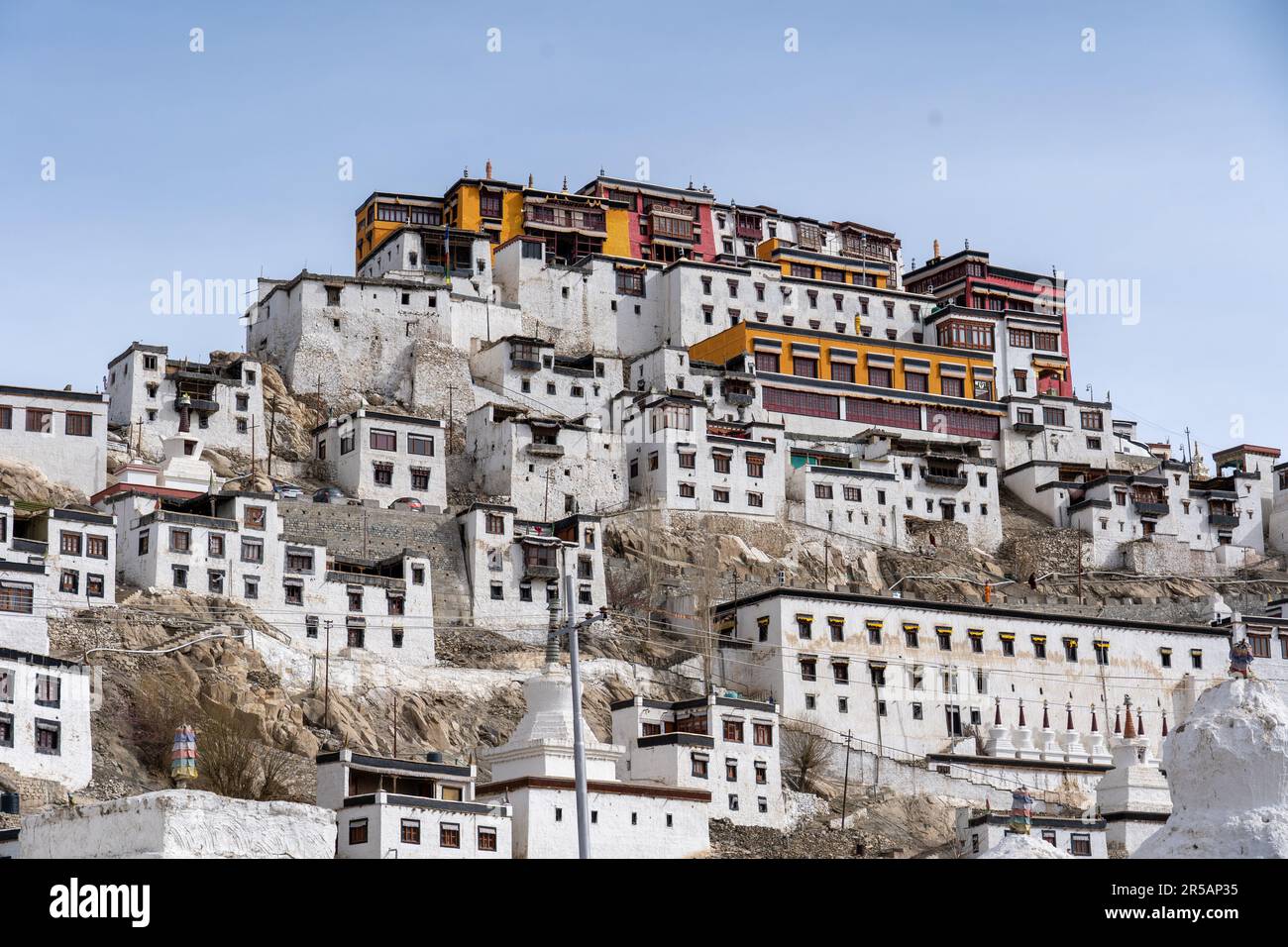 Thiksey Monastery in Ladakh, India Stock Photo - Alamy
