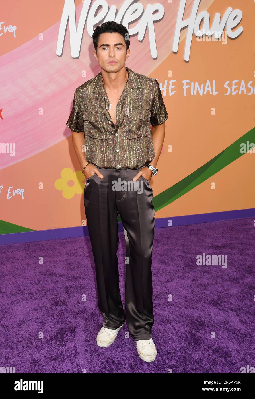 LOS ANGELES, CA - JUNE 01: Darren Barnet attends Netflix's "Never Have ...
