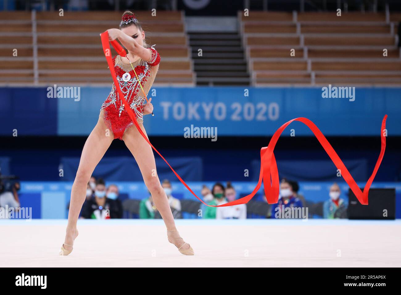 AUG 7, 2021 - Tokyo, Japan: Dina AVERINA of Team Russia competes on ...