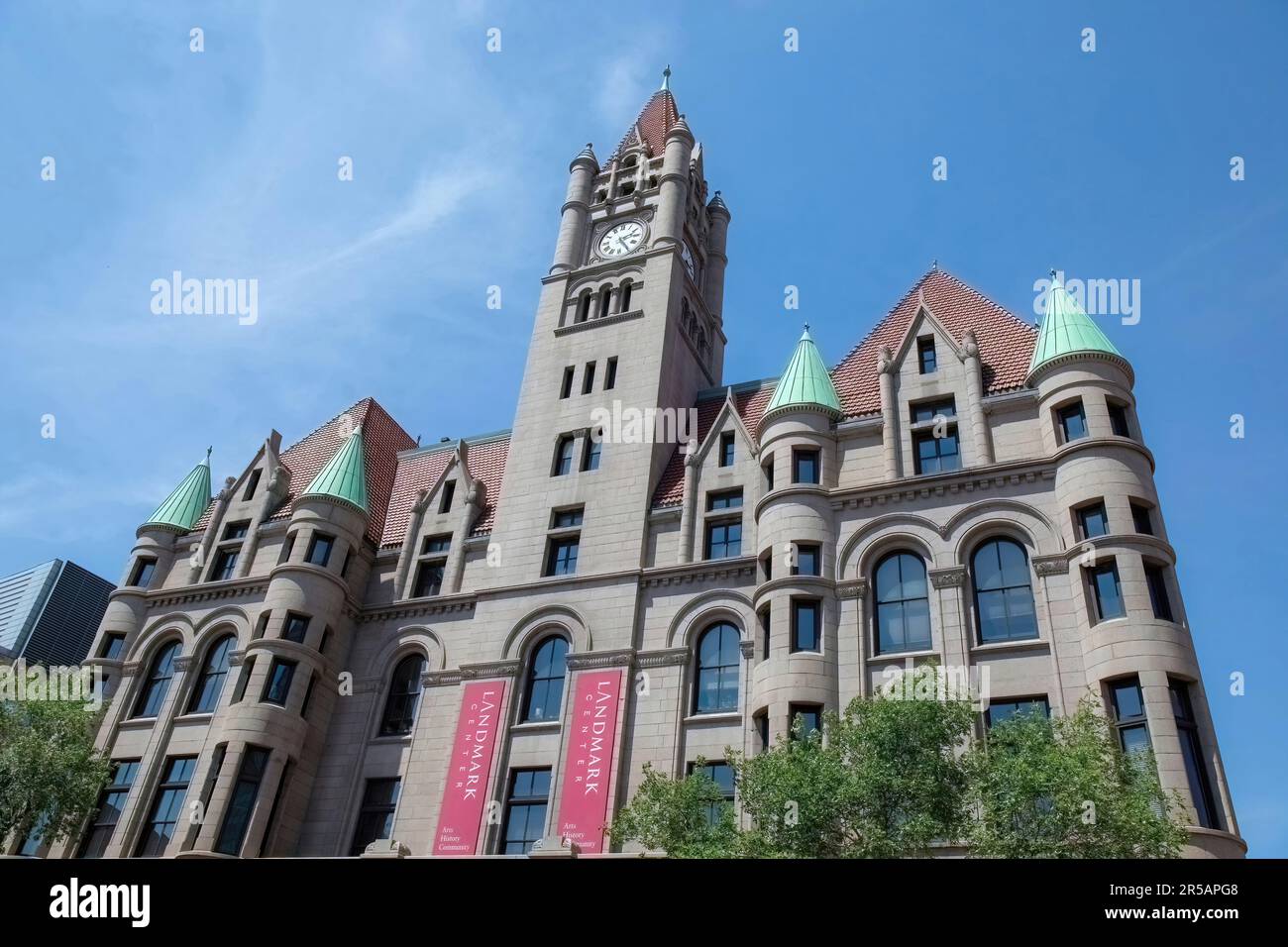 Landmark Center, a historical building built in 1902 as a Federal Court ...