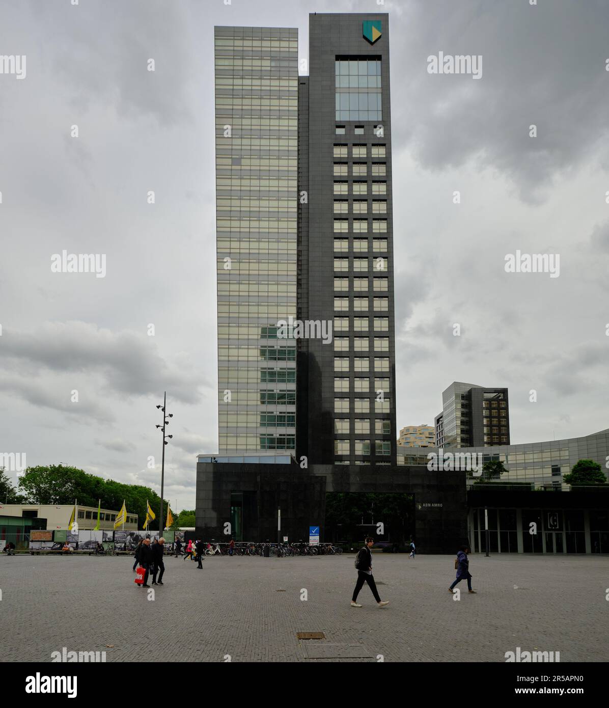 Amsterdam, Netherlands - May 25, 2022: ABN Amro headquarters building ...