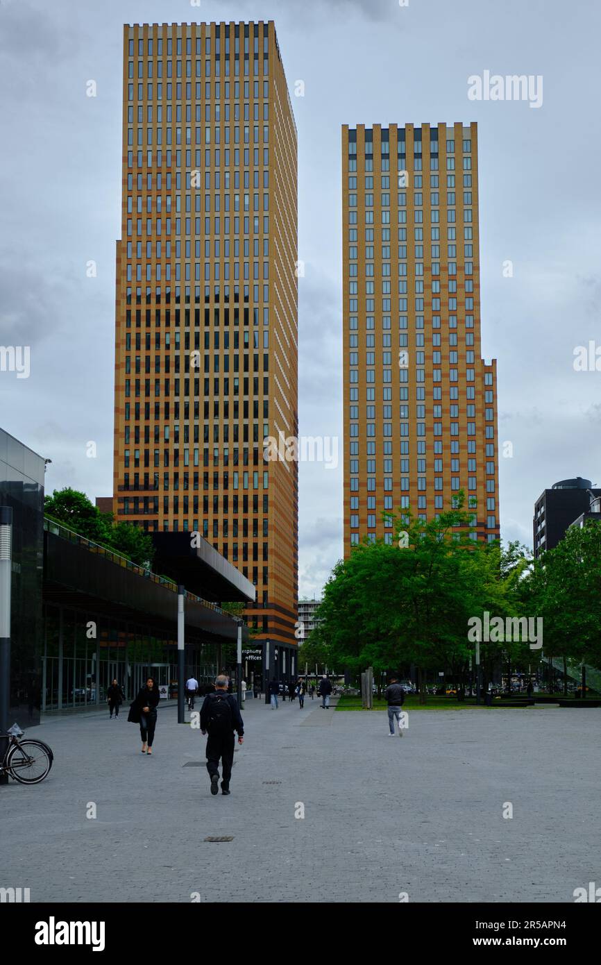 Amsterdam, Netherlands - May 25, 2022: Symphony building in business ...