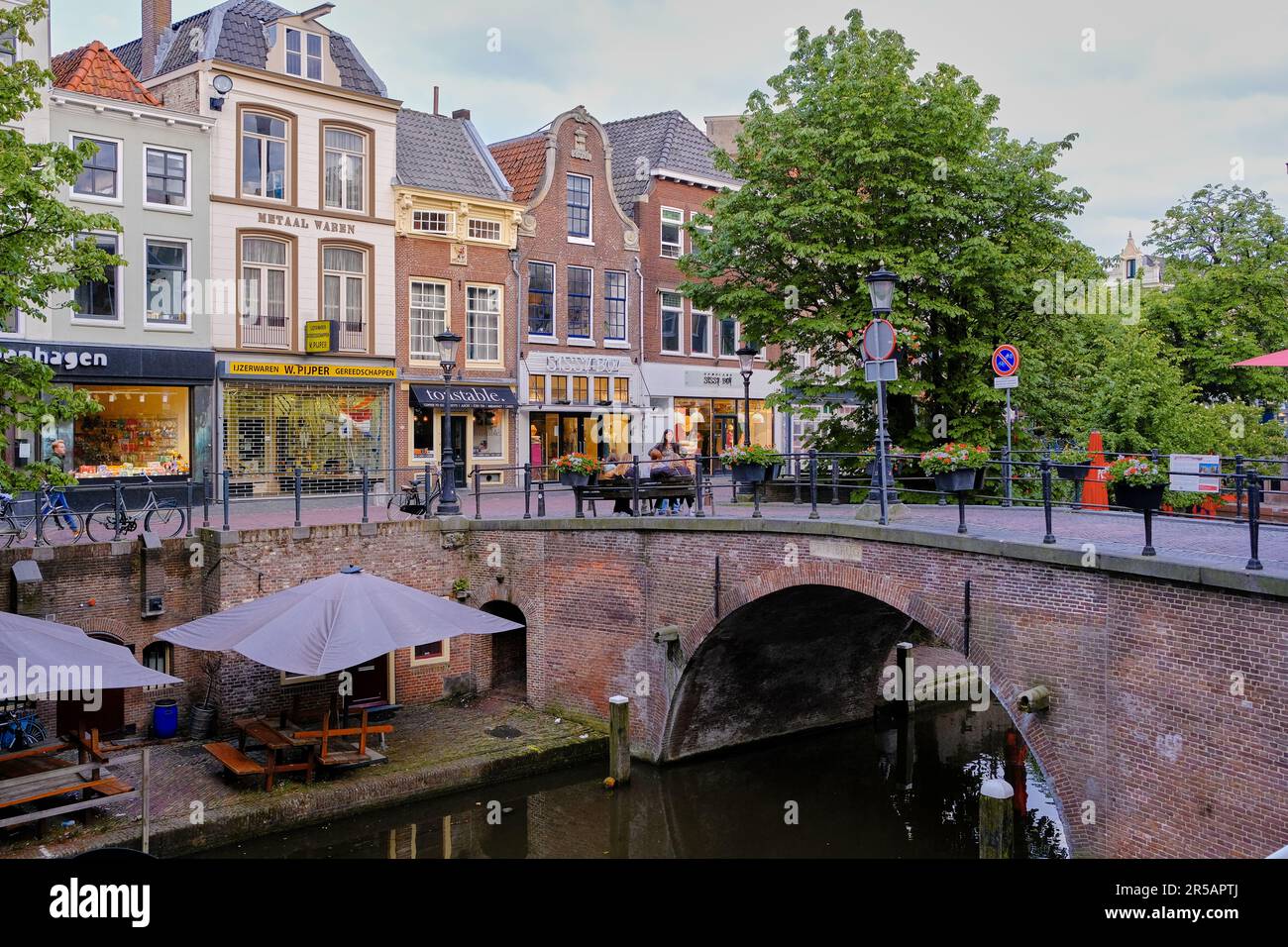 Bridge over canal netherlands utrecht hi-res stock photography and ...