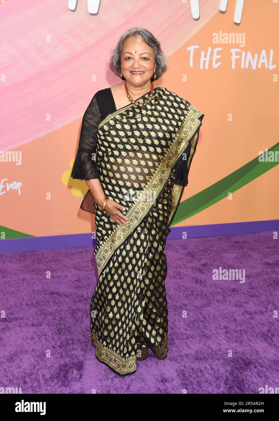 LOS ANGELES, CA - JUNE 01: Ranjita Chakravarty attends Netflix's "Never Have I Ever" Season 4 ...