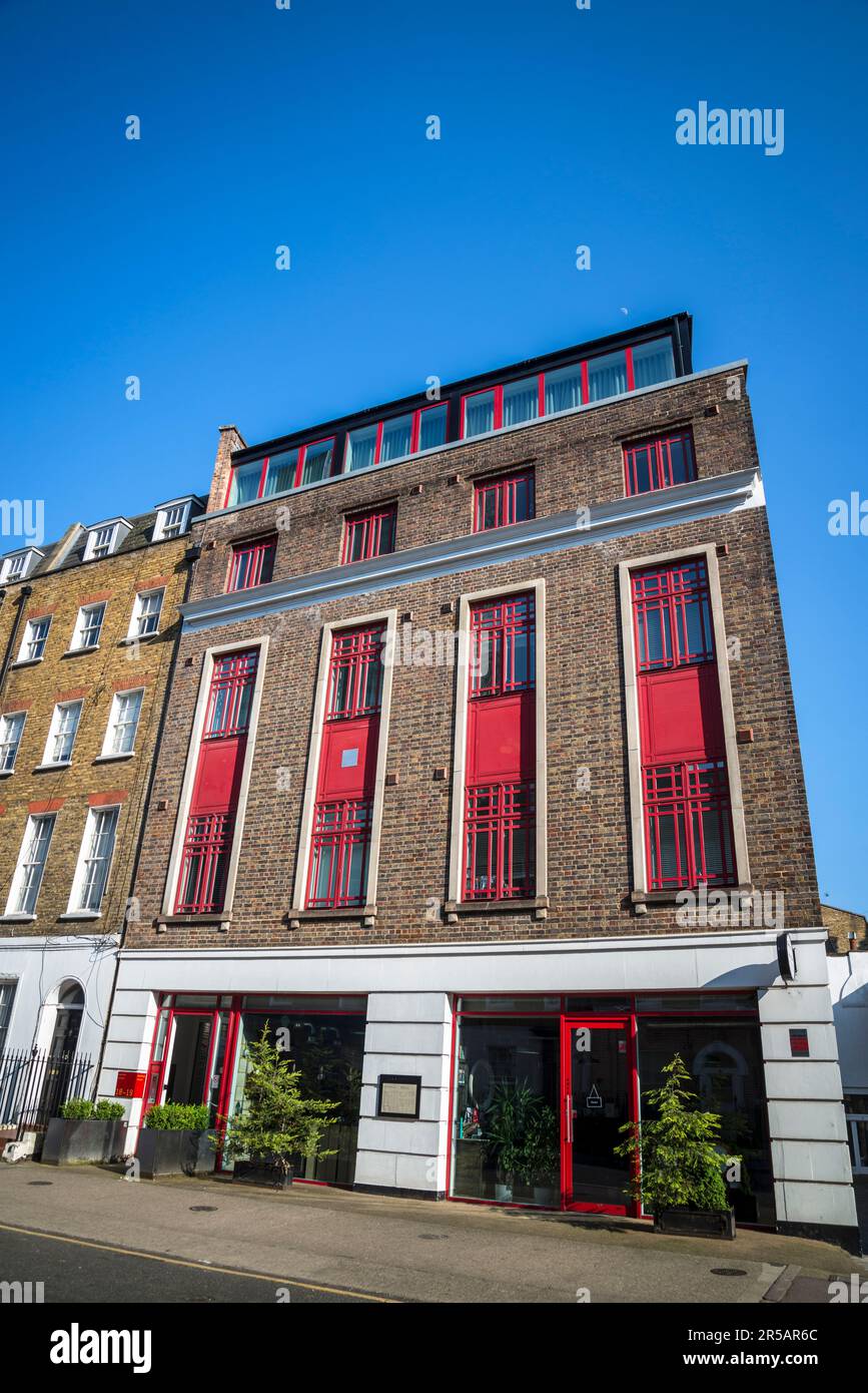 House in Warren Street, Fitzrovia, London, England, UK Stock Photo - Alamy