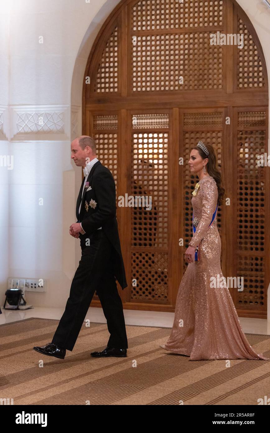 Amman, Jordan. 01st June, 2023. Their Majesties King Abdullah II and ...