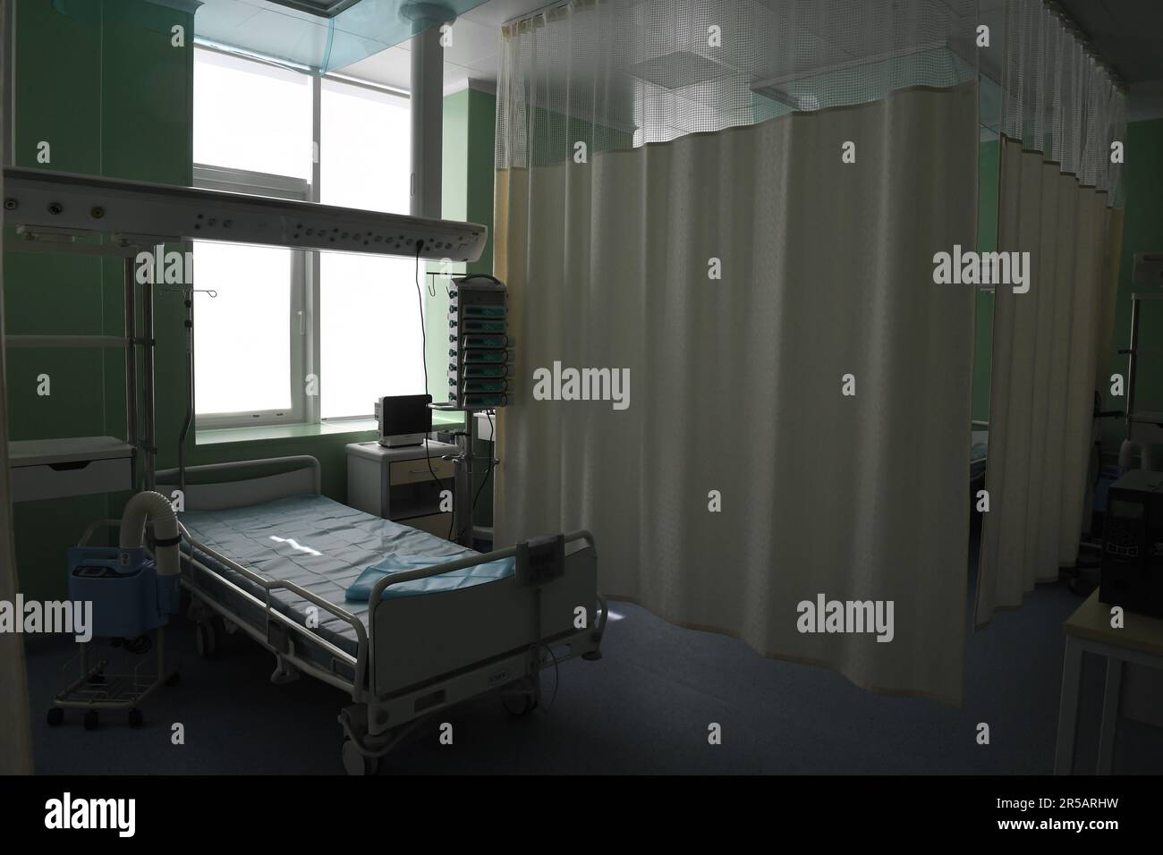 Moscow. Resuscitation ward in the building of the opened children's ...