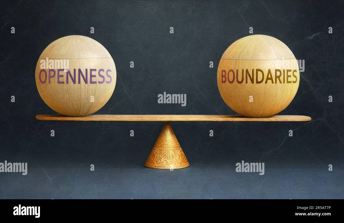 Openness boundaries hi-res stock photography and images - Alamy