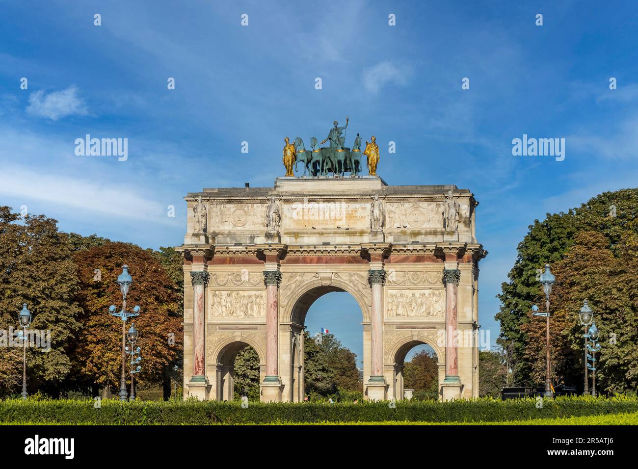 Carrousel paris tour eiffel hi-res stock photography and images - Alamy