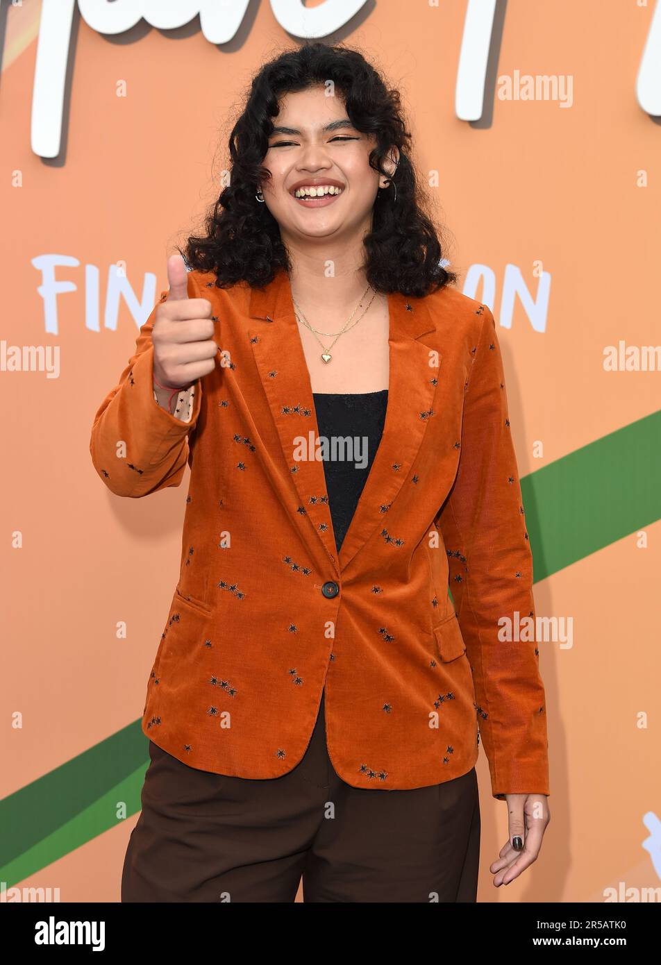 Westwood, USA. 01st June, 2023. Sam Morelos arriving to Netflix's ...