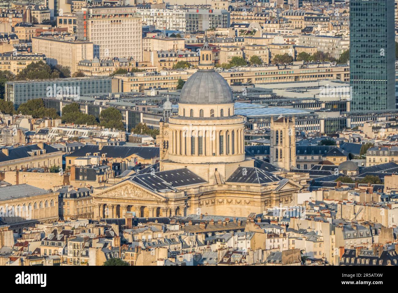 Aerial view of the Pantheon in Paris Stock Photo - Alamy