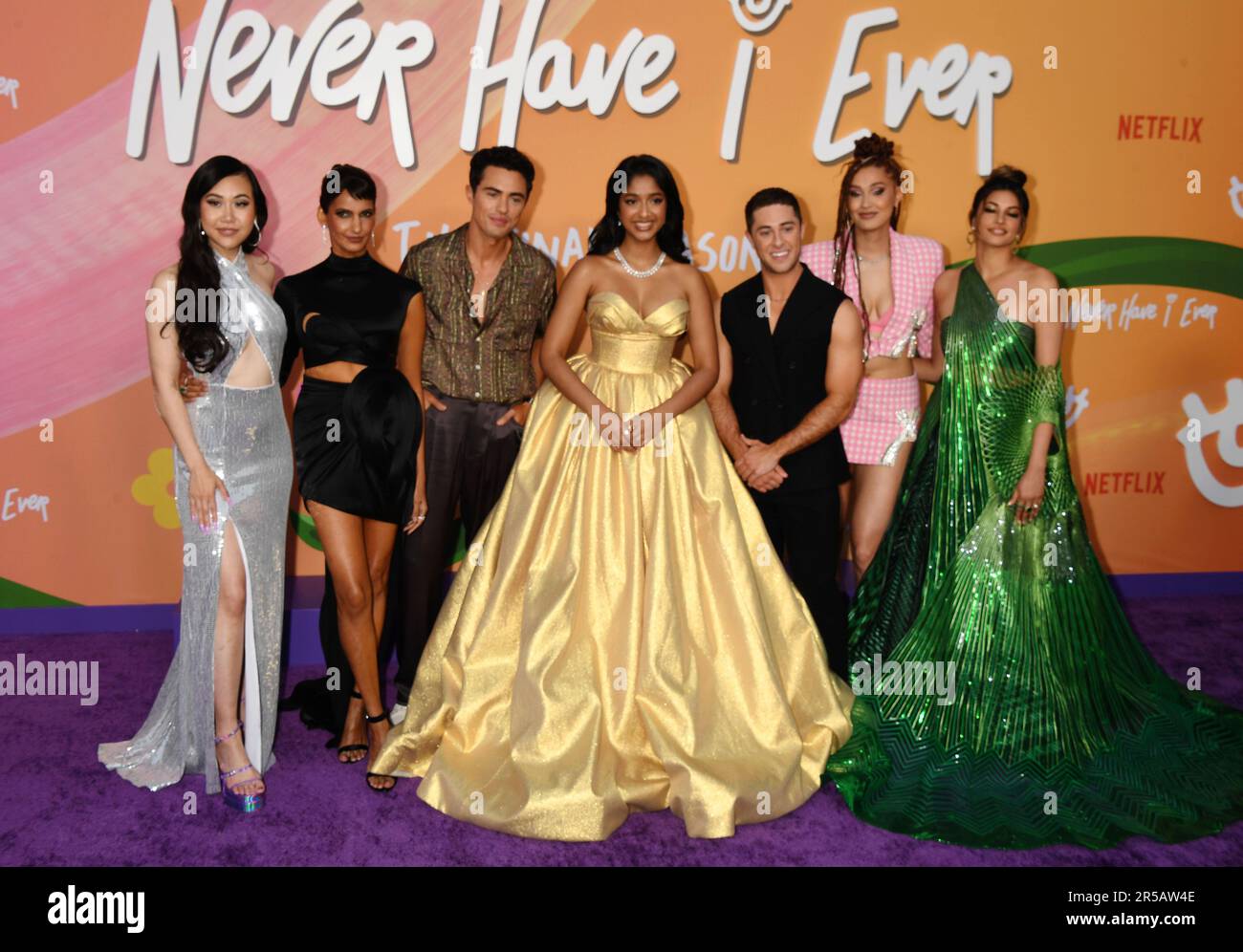 LOS ANGELES, CA - JUNE 01: (L-R) Ramona Young, Poorna Jagannathan ...