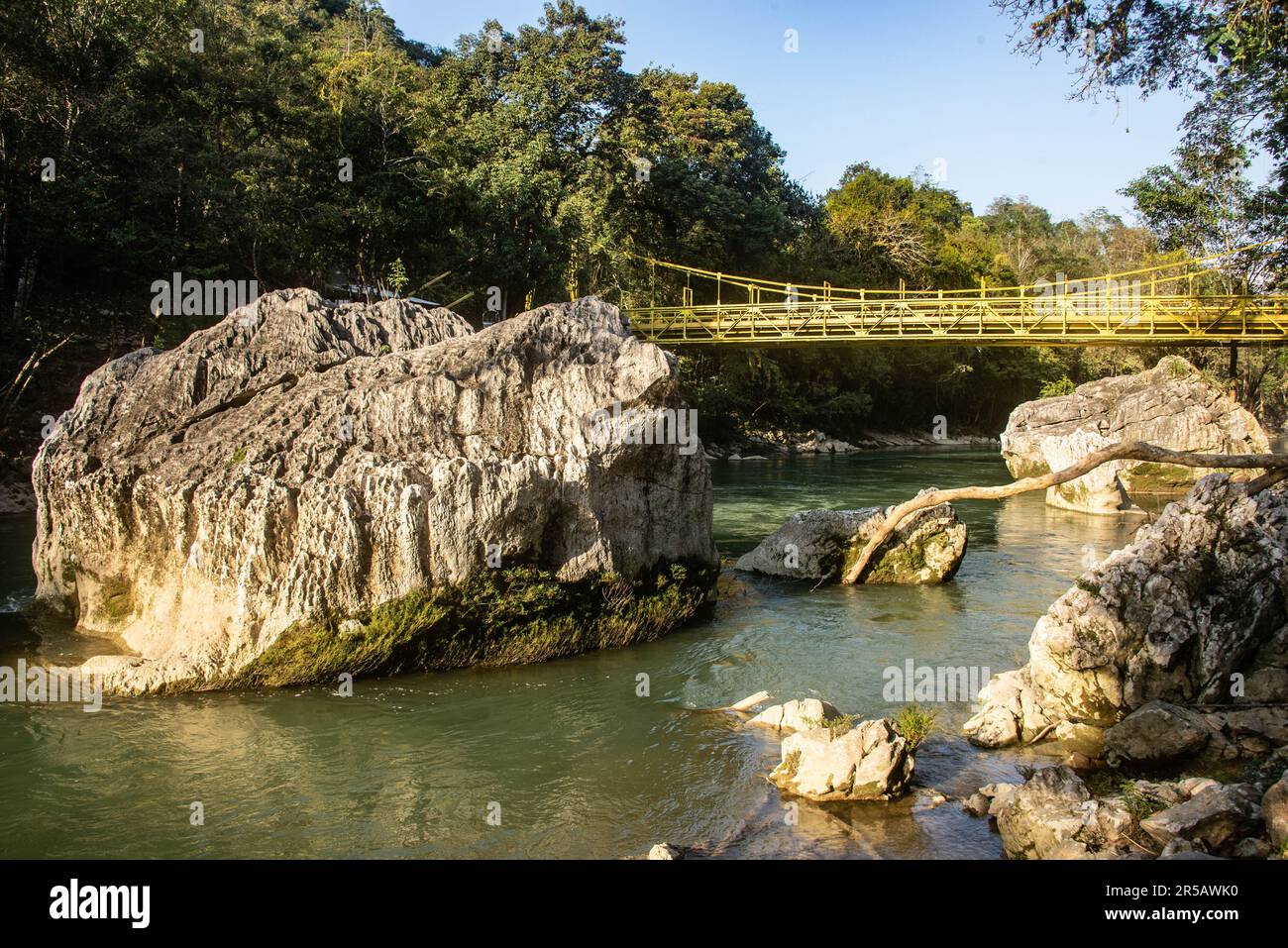The Cabohon River, Semuc Champey, Lanquin, Alta Verapaz, Guatemala ...
