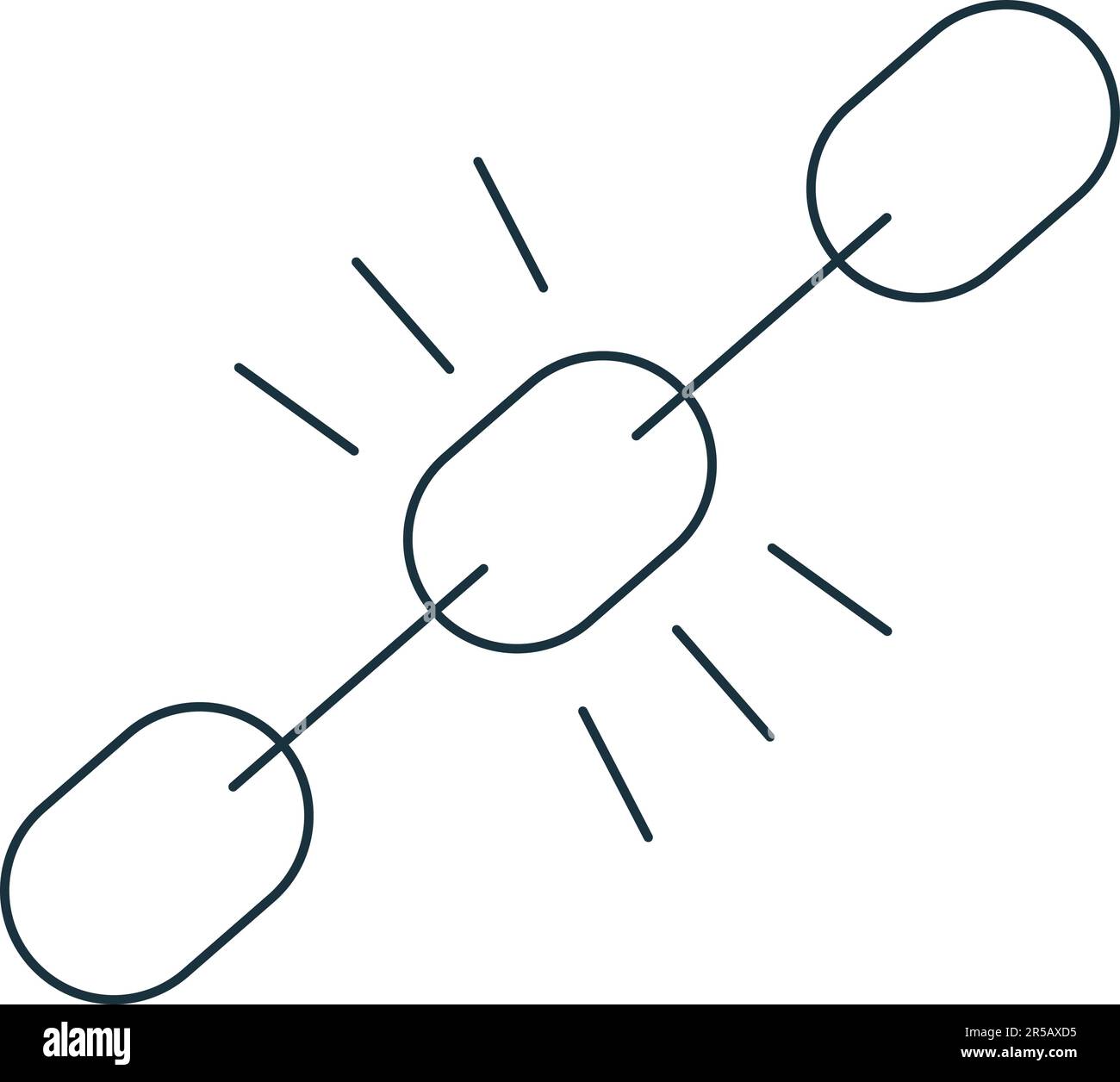 Strength icon. Monochrome simple sign from performance collection ... Strength icon. Monochrome simple sign from performance collection ...