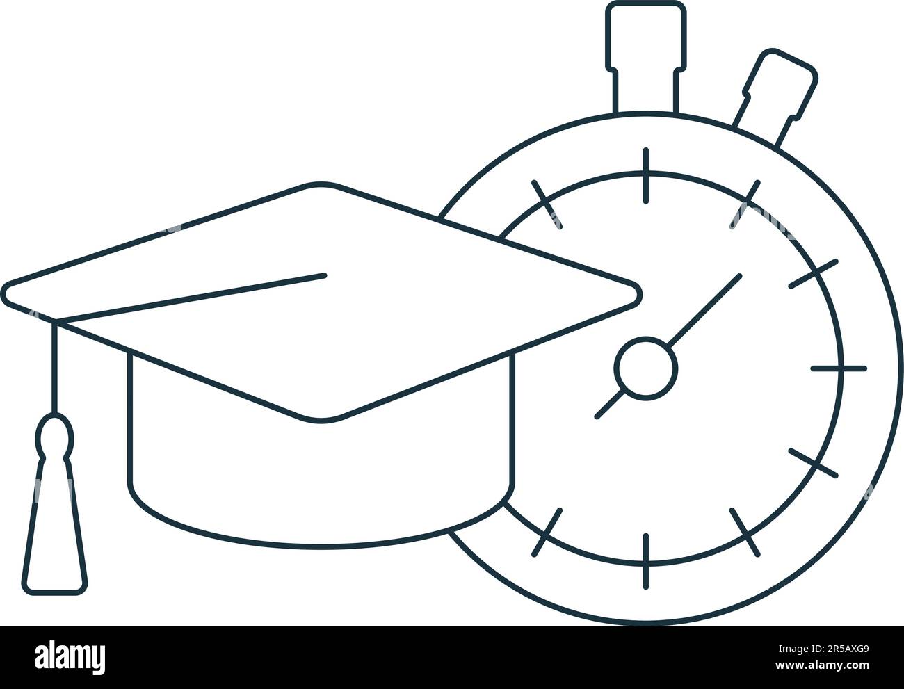 Quick learning icon. Monochrome simple sign from performance collection ...