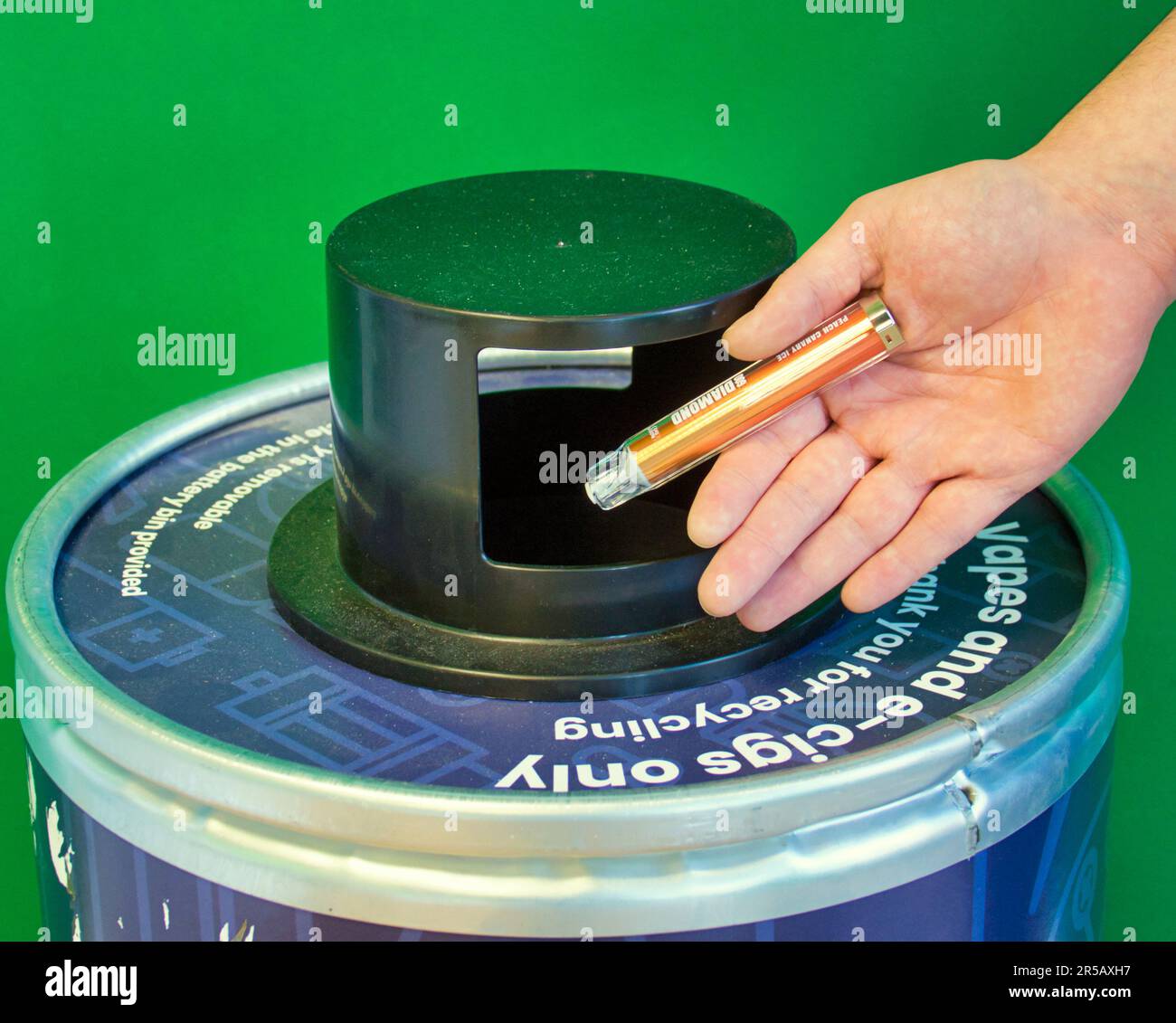 Glasgow, Scotland, UK 2nd June, 2023. VPZ launch vapes recycling in the ...