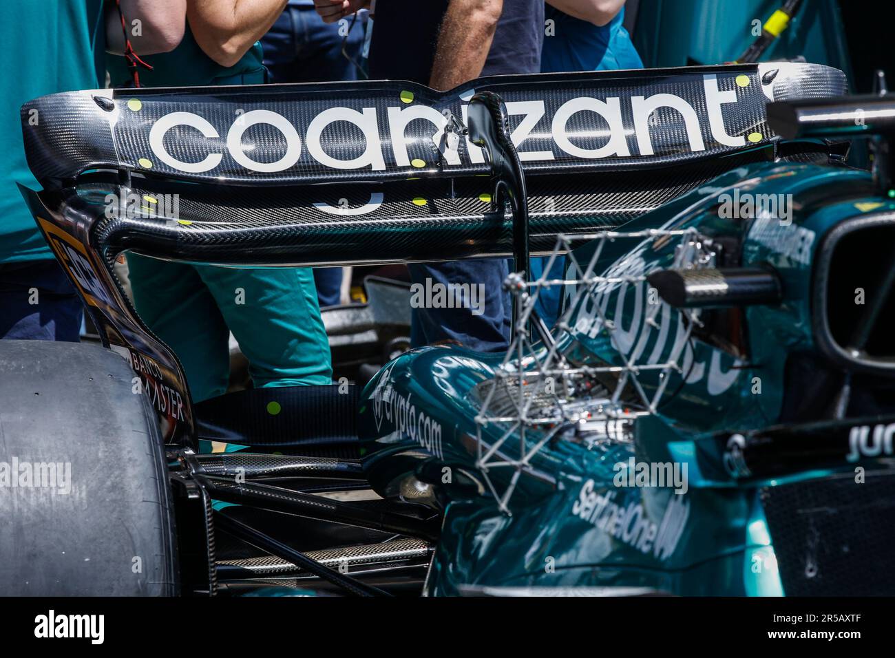 Aston martin f1 rear wing hi-res stock photography and images - Alamy