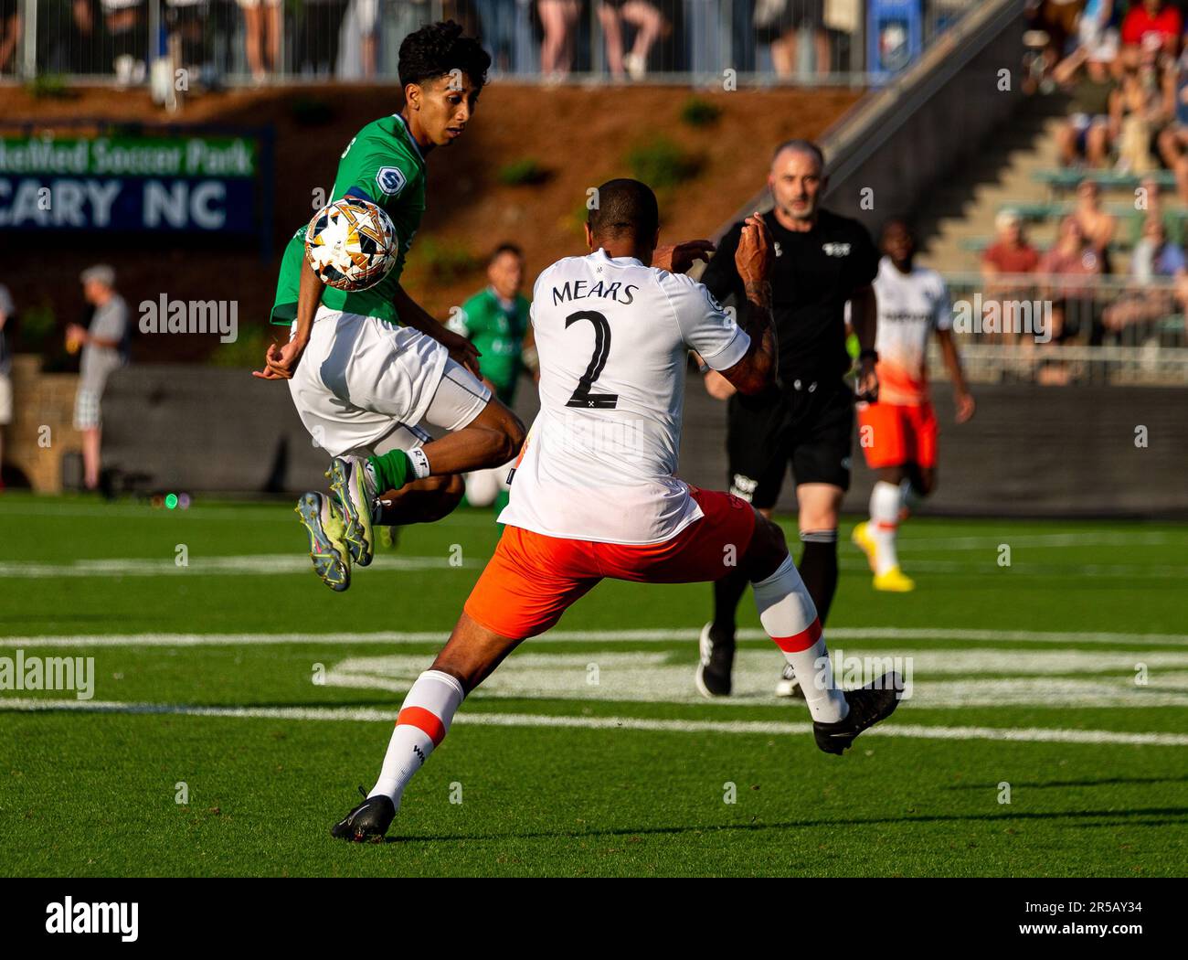 June 1, 2023, cary, NC, USA: West Ham United #2 TYRONE MEARS and ...