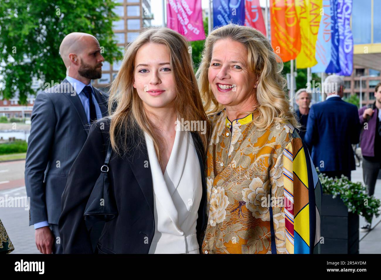 Amsterdam, Niederlande. 01st June, 2023. Princess Mabel and Zairal ...