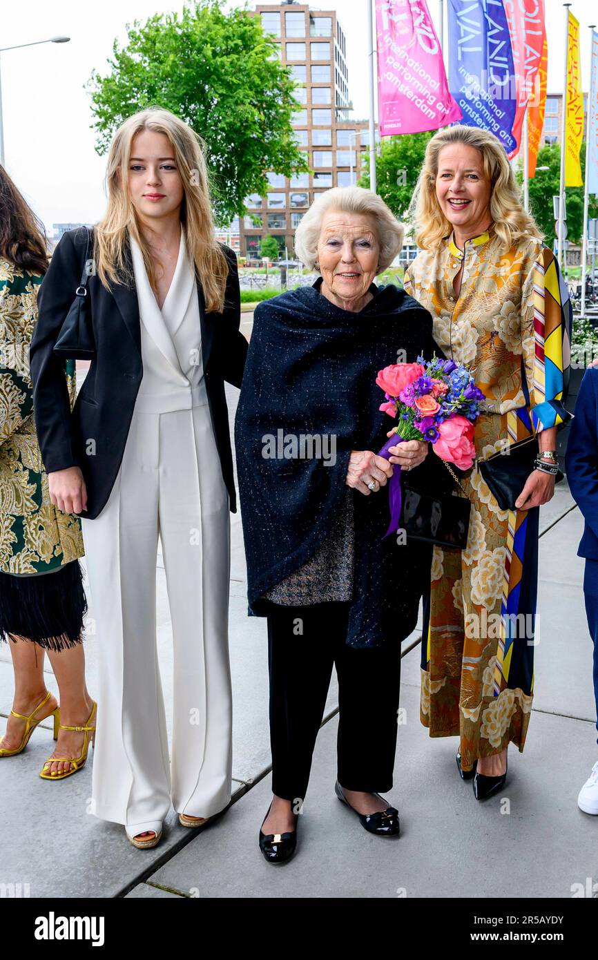 Amsterdam, Niederlande. 01st June, 2023. Princess Beatrix of The ...