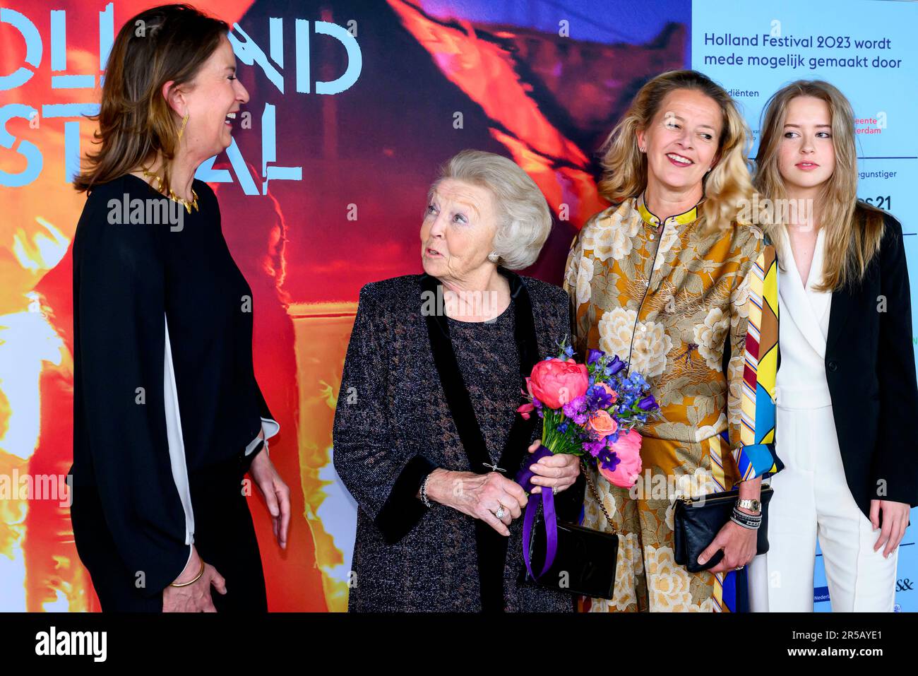 Amsterdam, Niederlande. 01st June, 2023. Princess Beatrix of The ...