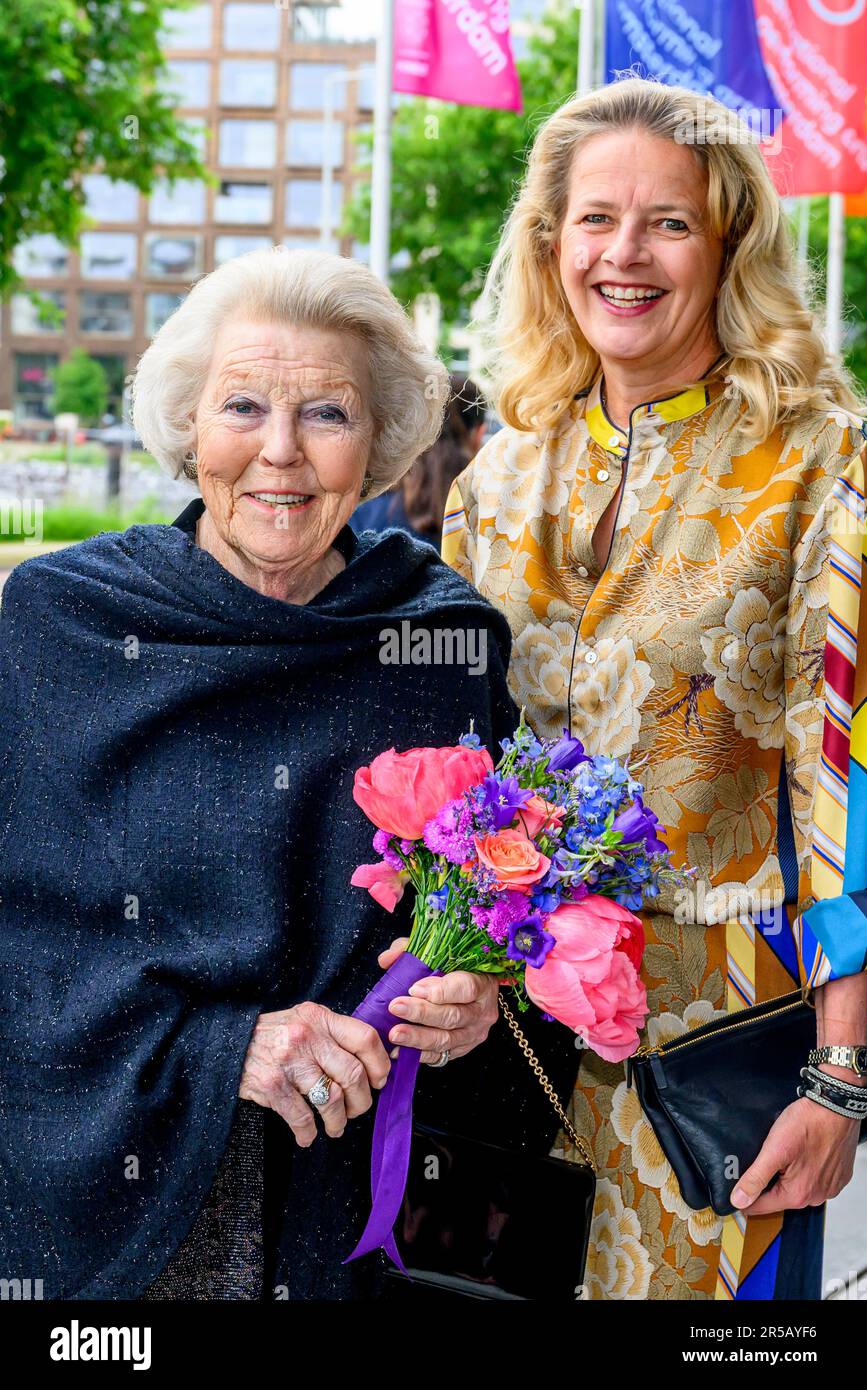 Amsterdam, Niederlande. 01st June, 2023. Princess Beatrix of The ...