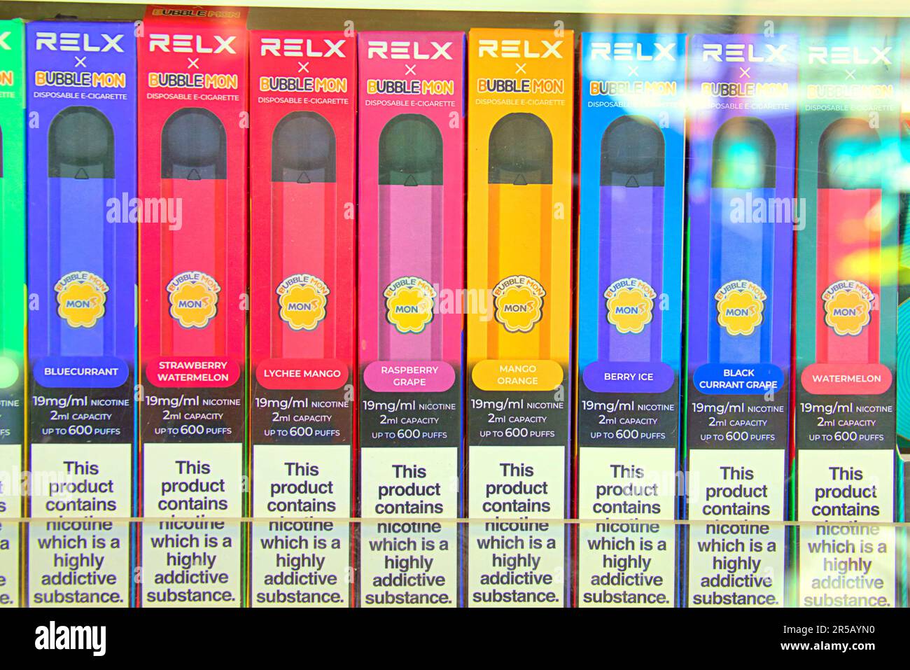 Glasgow, Scotland, UK 2nd June, 2023. VPZ launch vapes recycling in the ...