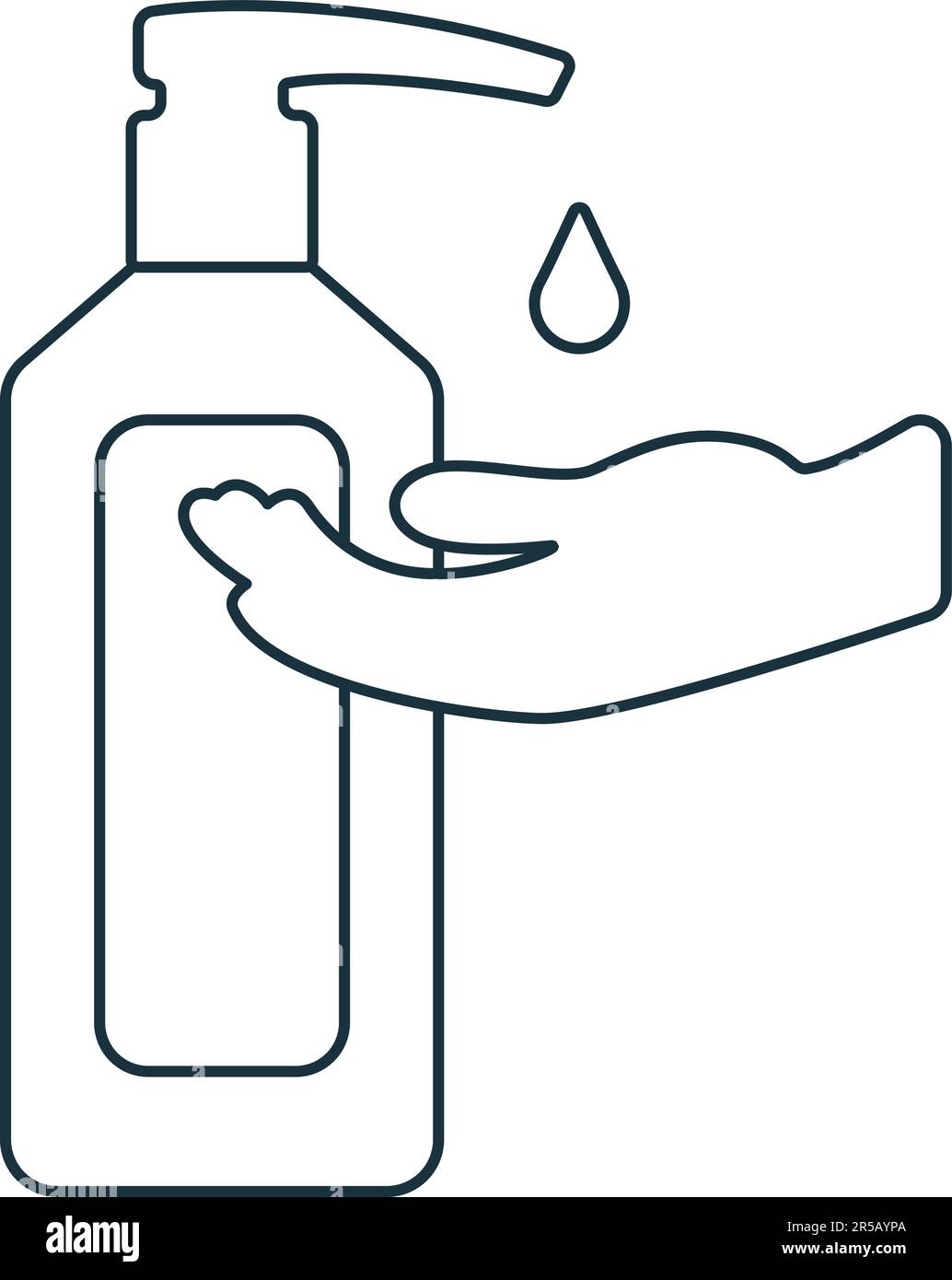 Lotions icon. Monochrome simple sign from pharmacy collection. Lotions ...