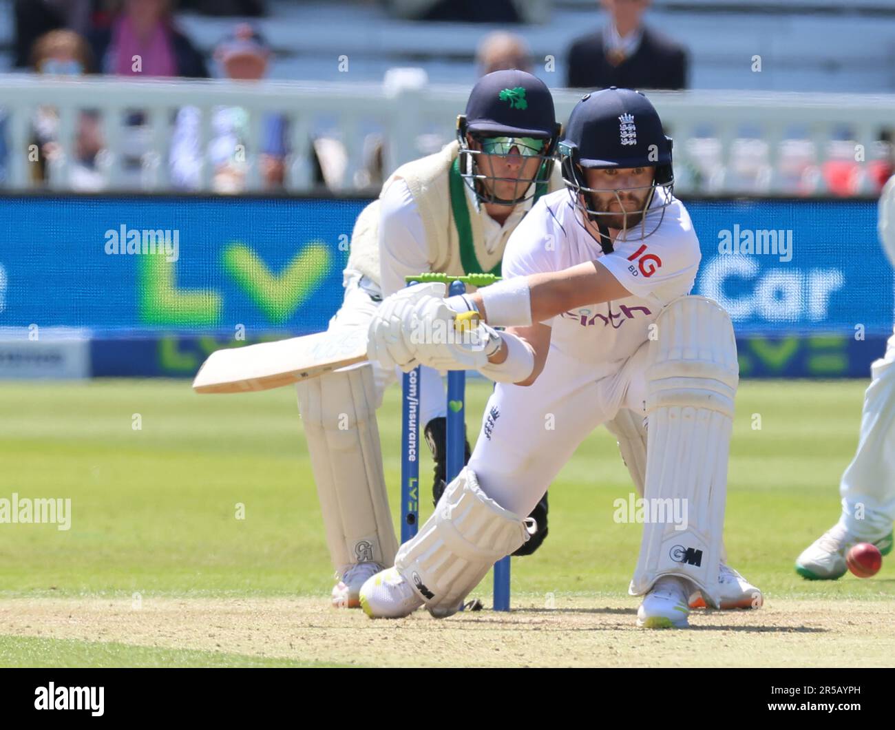 London, UK. 02nd June, 2023. England's Ben Duckett during Test Match ...