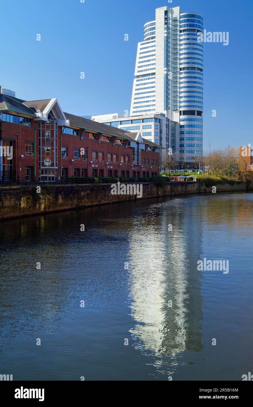 UK, West Yorkshire, Leeds, Bridgewater Place otherwise known as The ...