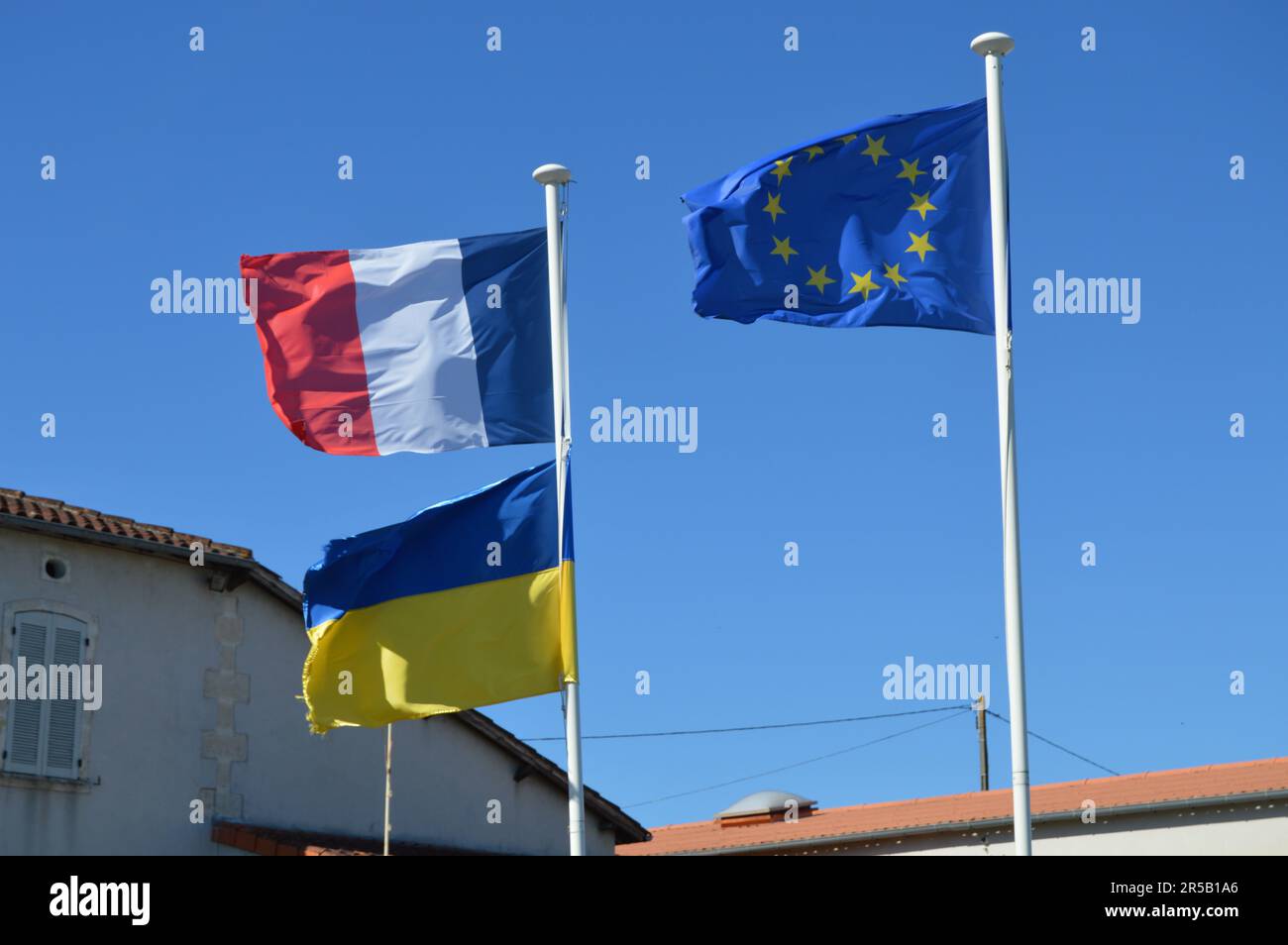 Flags of ukraine hi-res stock photography and images - Alamy