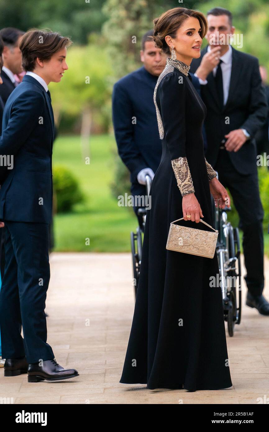 Princess rania jordan wedding hi-res stock photography and images - Alamy