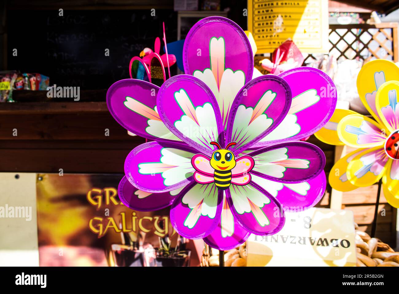 Warsaw, Poland - May 28, 2023 Decorative objects and various gift sold ...