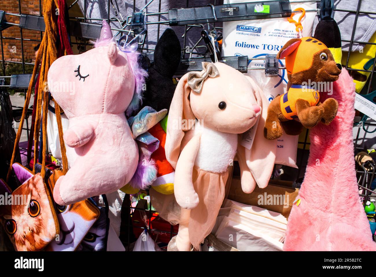 Warsaw, Poland - May 28, 2023 Decorative objects and various gift sold ...