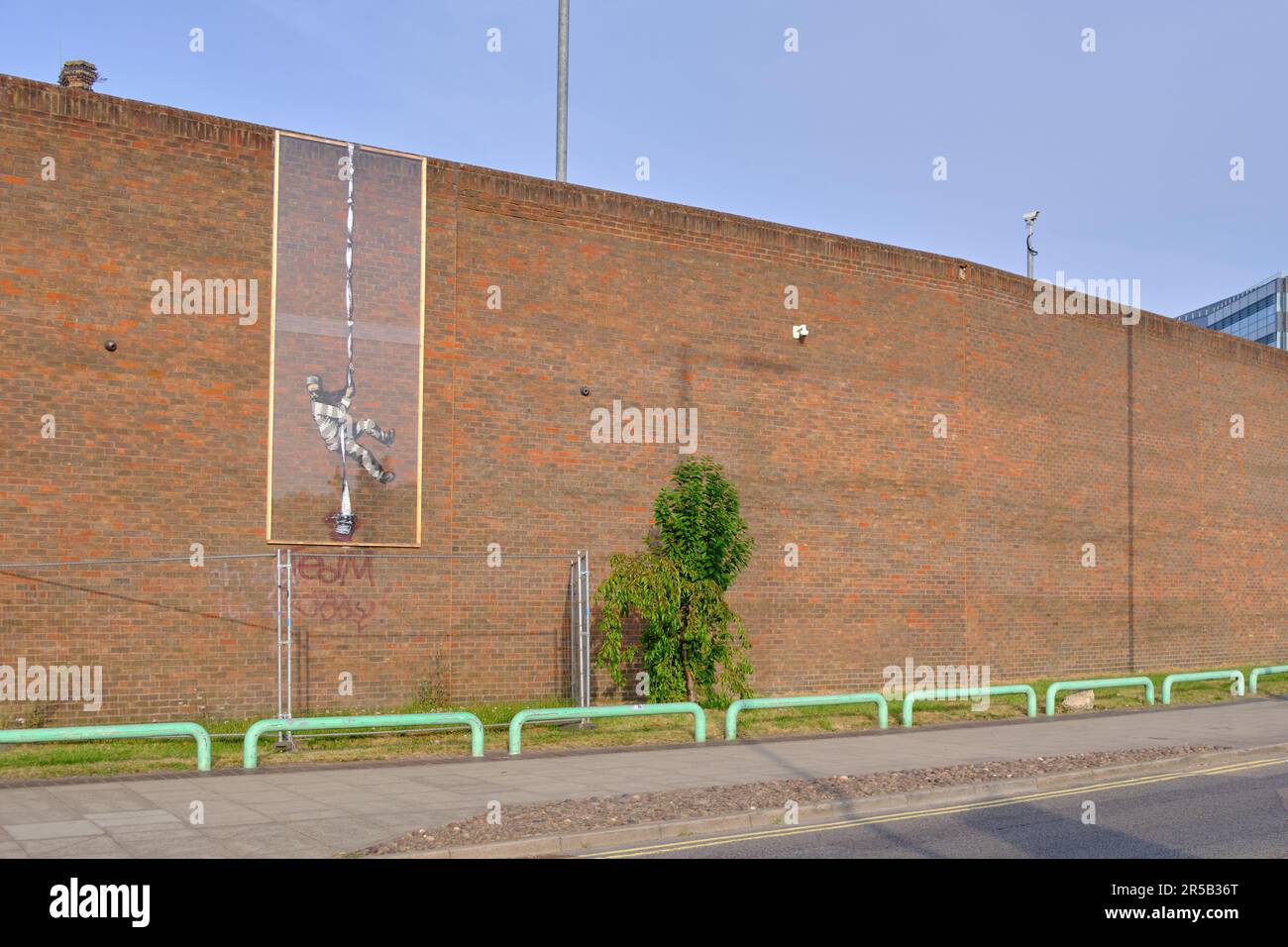 Reading Prison, Berkshire, United Kingdom 06 September 2021. Banksy ...