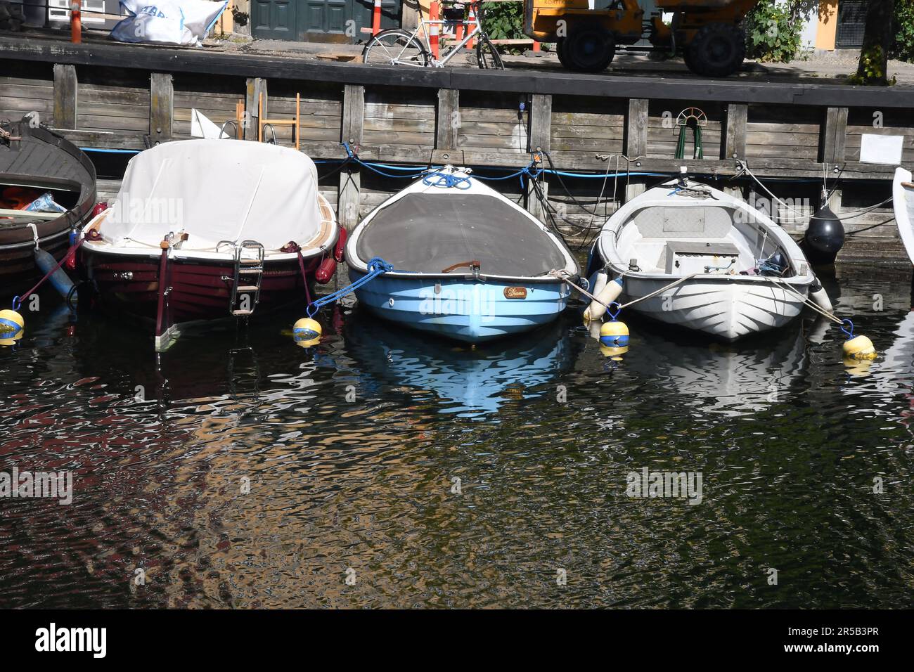 02 June 023/ Life at Christianshavn canal boat and cafe food and drink ...