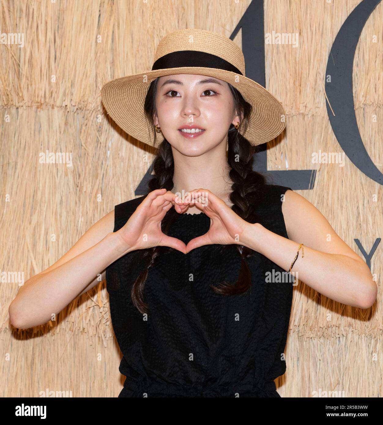 Seoul, South Korea. 2nd June, 2023. South Korean actress Ahn So-hee, former member of the K-Pop ...