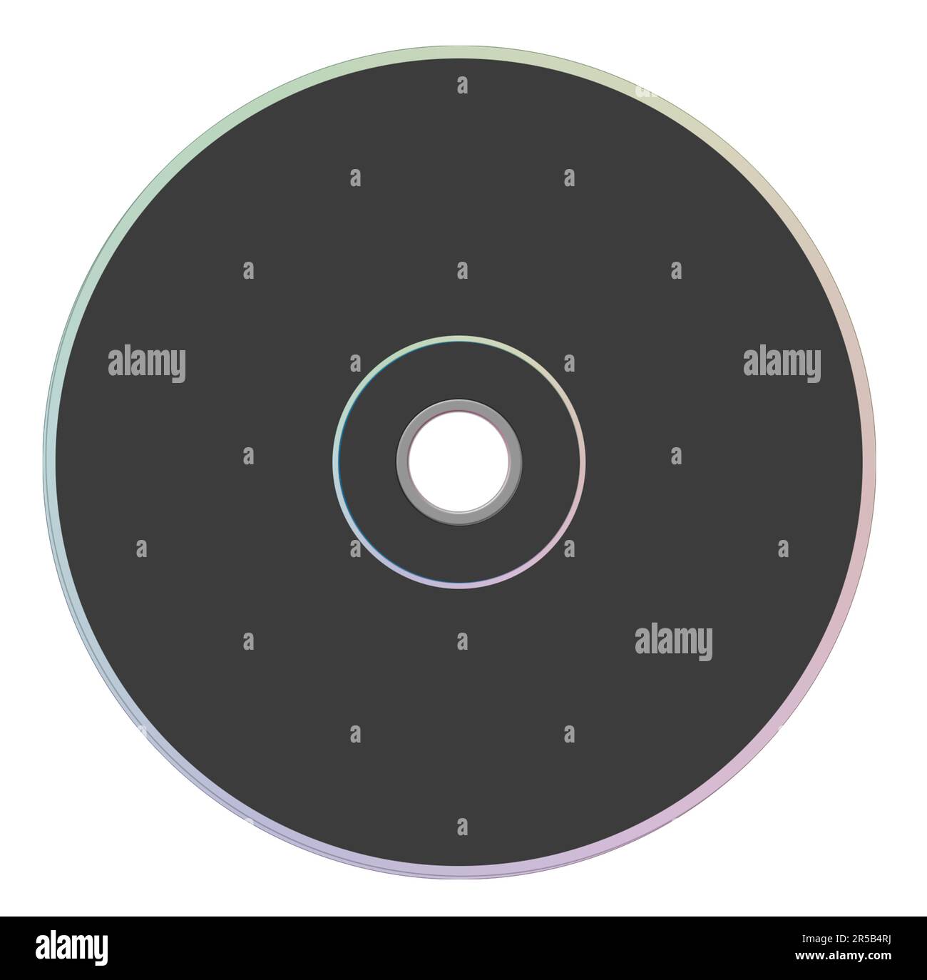 CD or DVD blank template black for presentation layouts and design. 3D ...