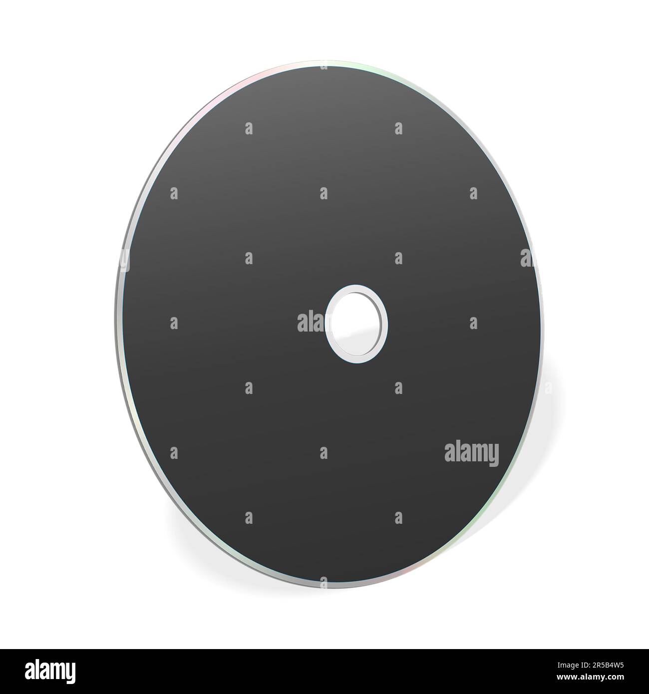 CD or DVD blank template black for presentation layouts and design. 3D ...