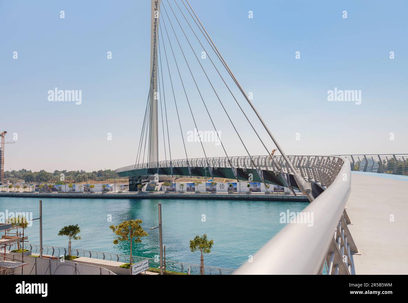 26 March 2023, Dubai, UAE: Tolerance Bridge is first and only clear ...