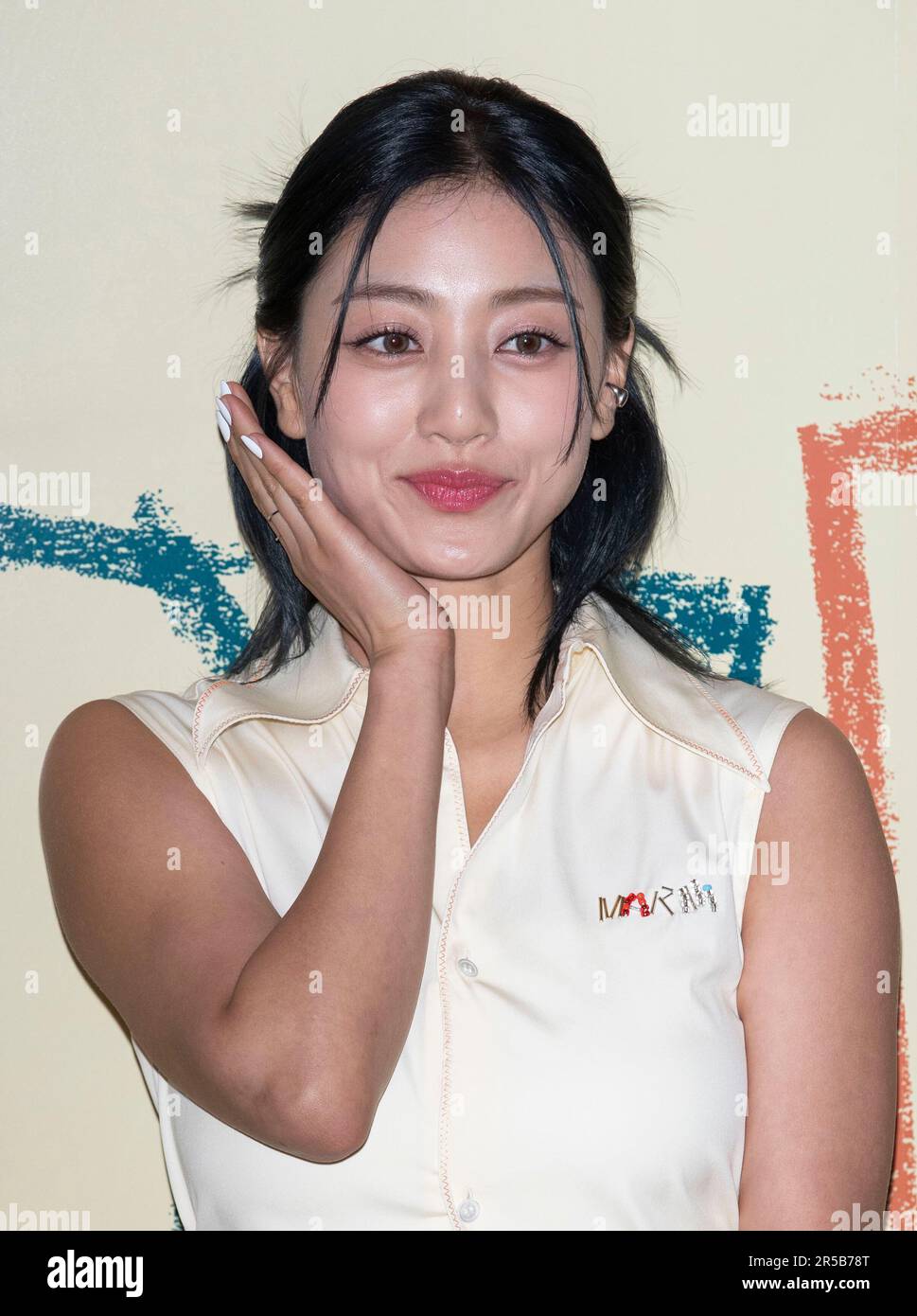 Seoul, South Korea. 2nd June, 2023. South Korean vocal Jihyo, member of the K-Pop girl group ...