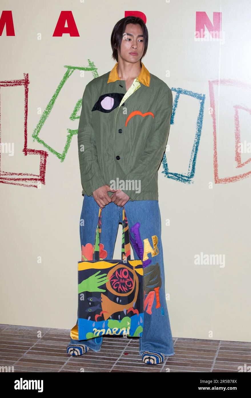 Seoul, South Korea. 2nd June, 2023. South Korean model Hong Tae-joon ...